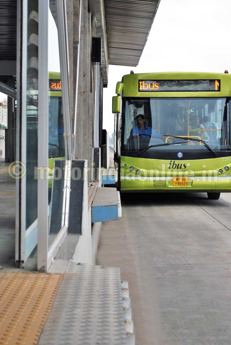 Indore’s iBus service transports over 23,000 passengers per day ...