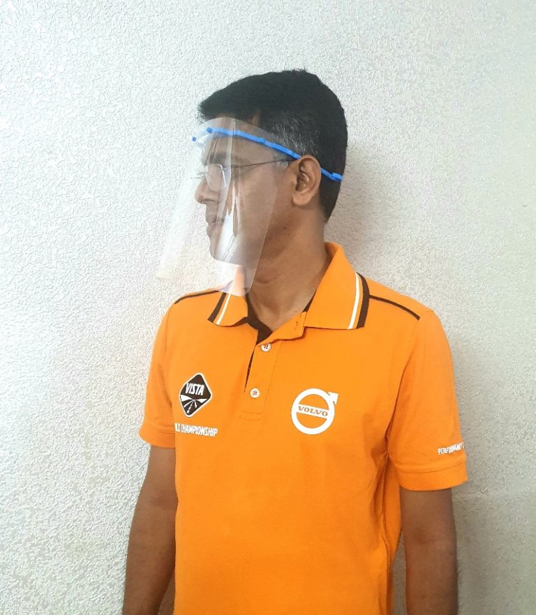 Volvo Trucks’ dealer develops cost-effective face shields for frontline ...