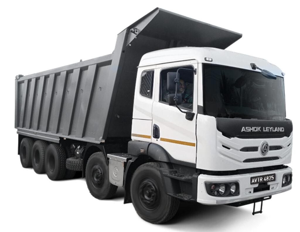 Ashok Leyland launches AVTR 4825 Tipper with heavy duty bogie ...