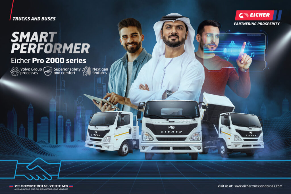 Eicher launches Pro 2000 Series trucks in Middle East – Motorindia