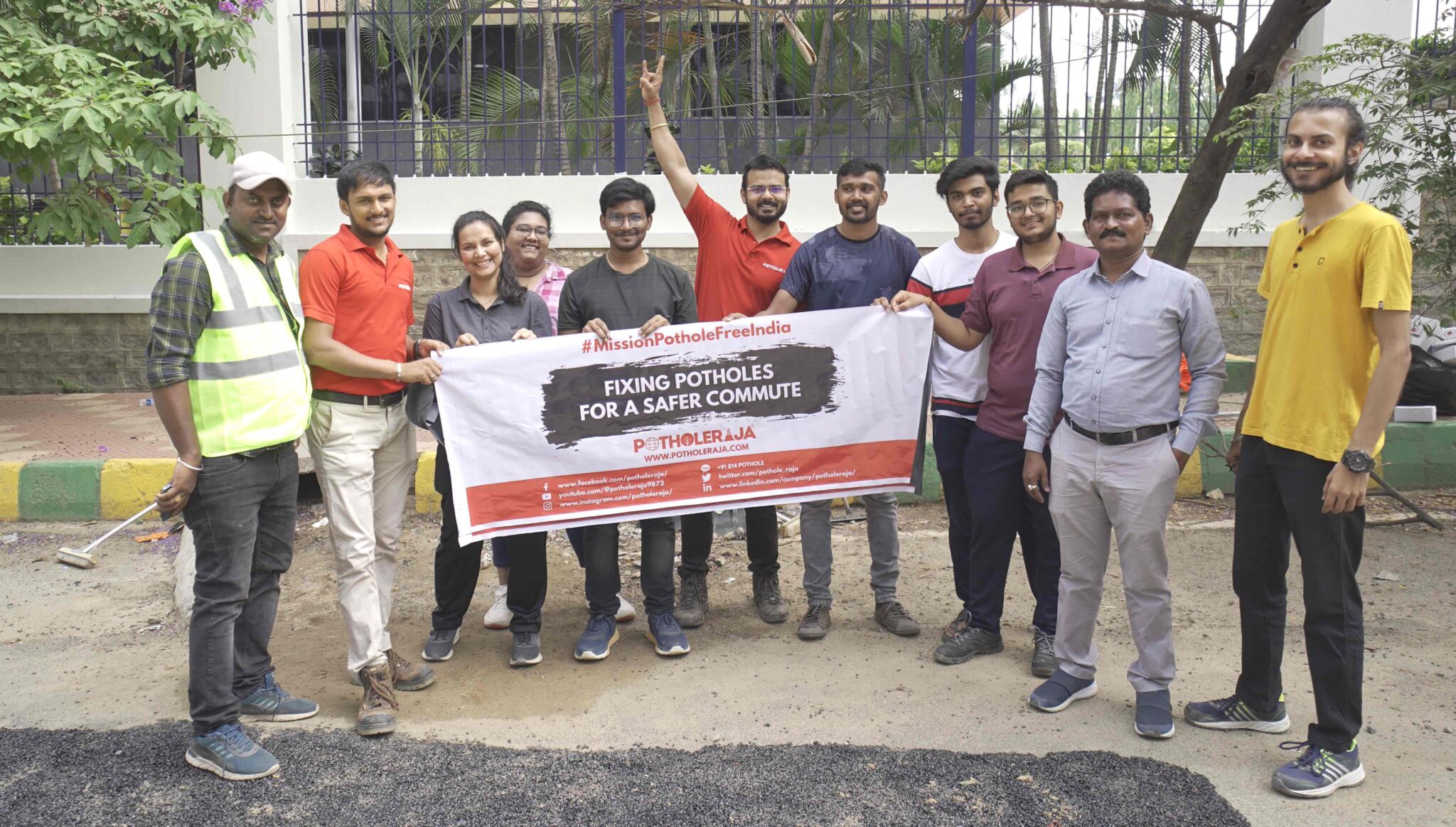 PotholeRaja® launches nationwide campaign to improve Indian roads ...