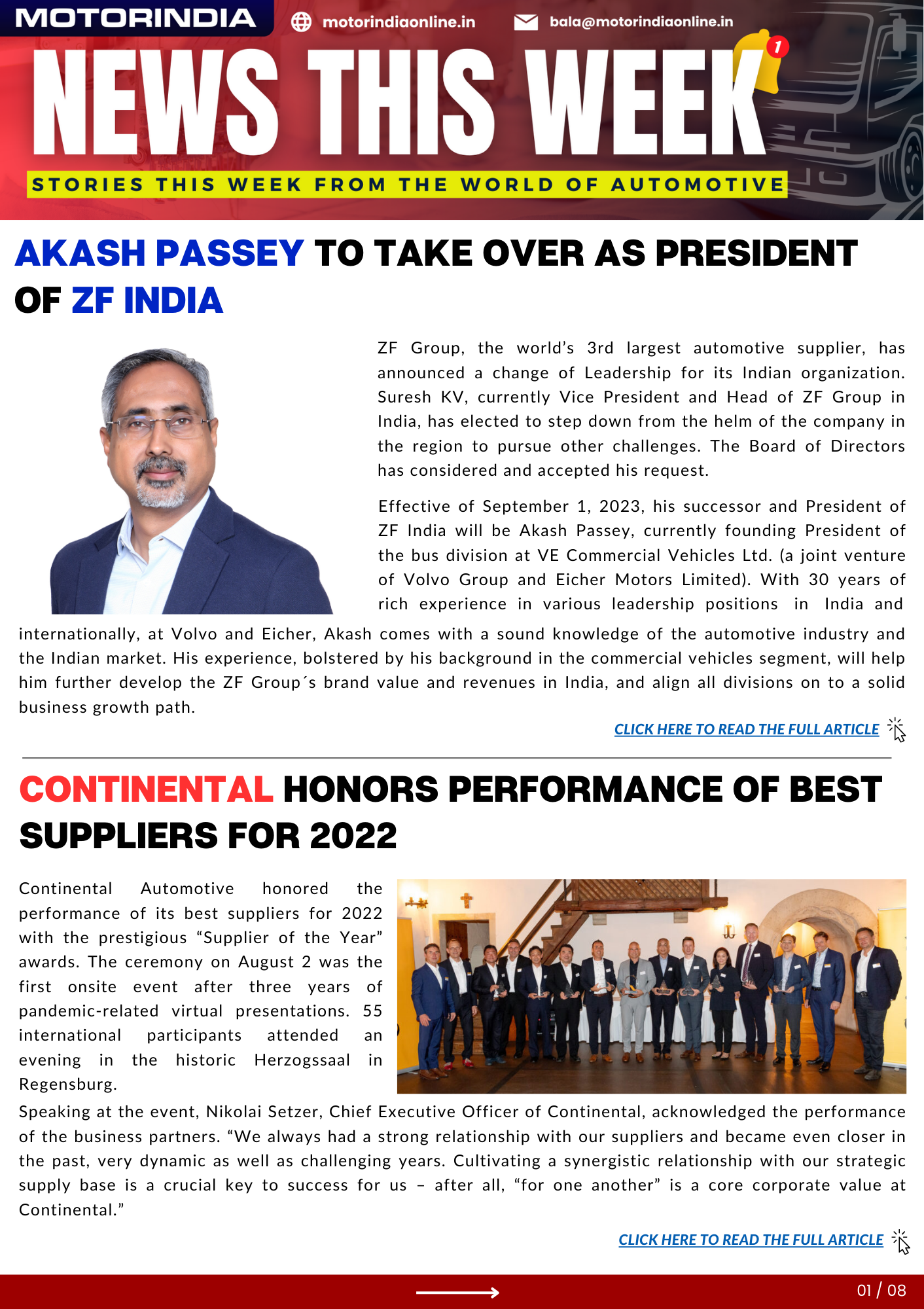 News This Week – Motorindia