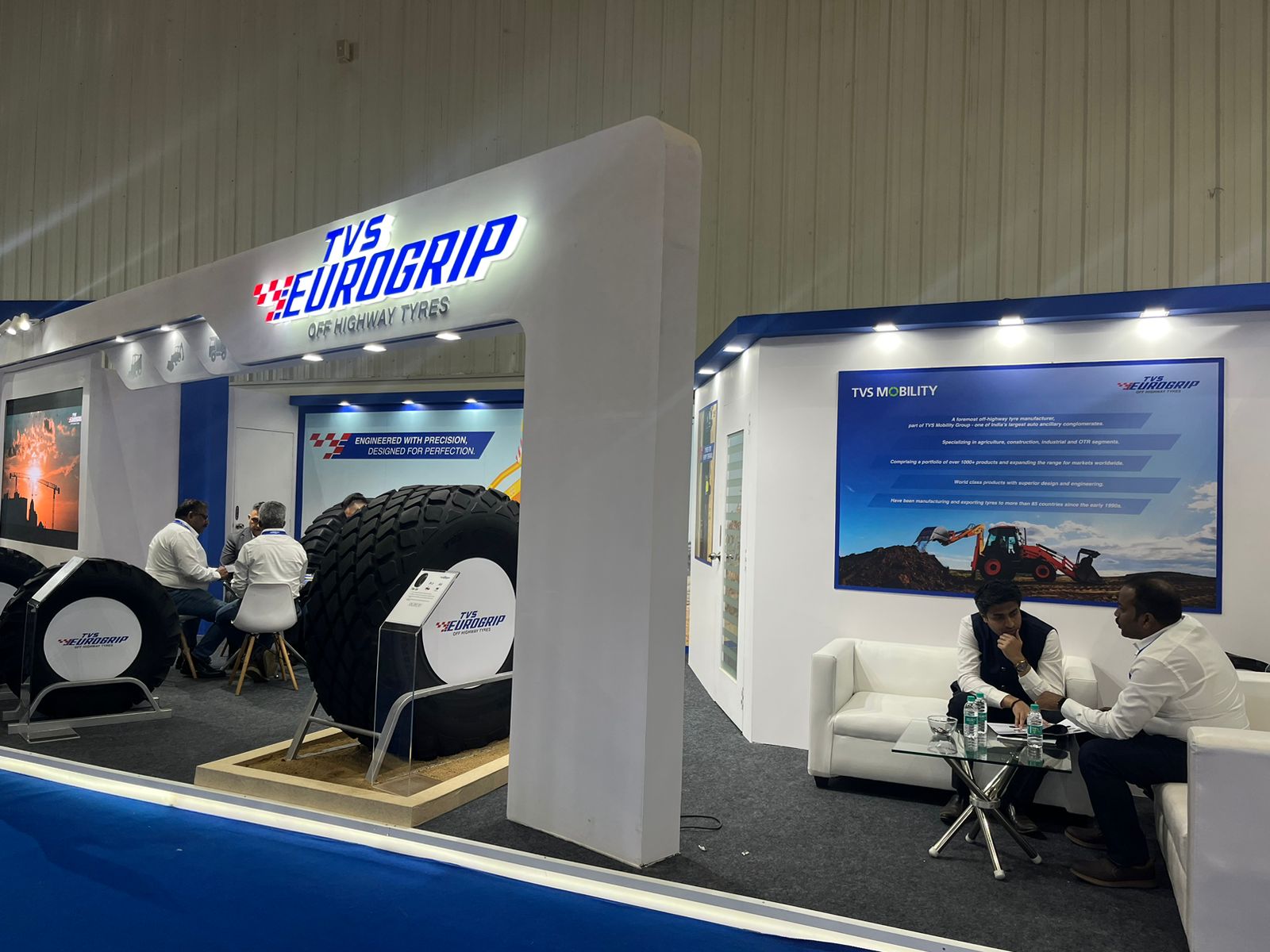TVS Eurogrip exhibits latest Construction range of tyres – Motorindia