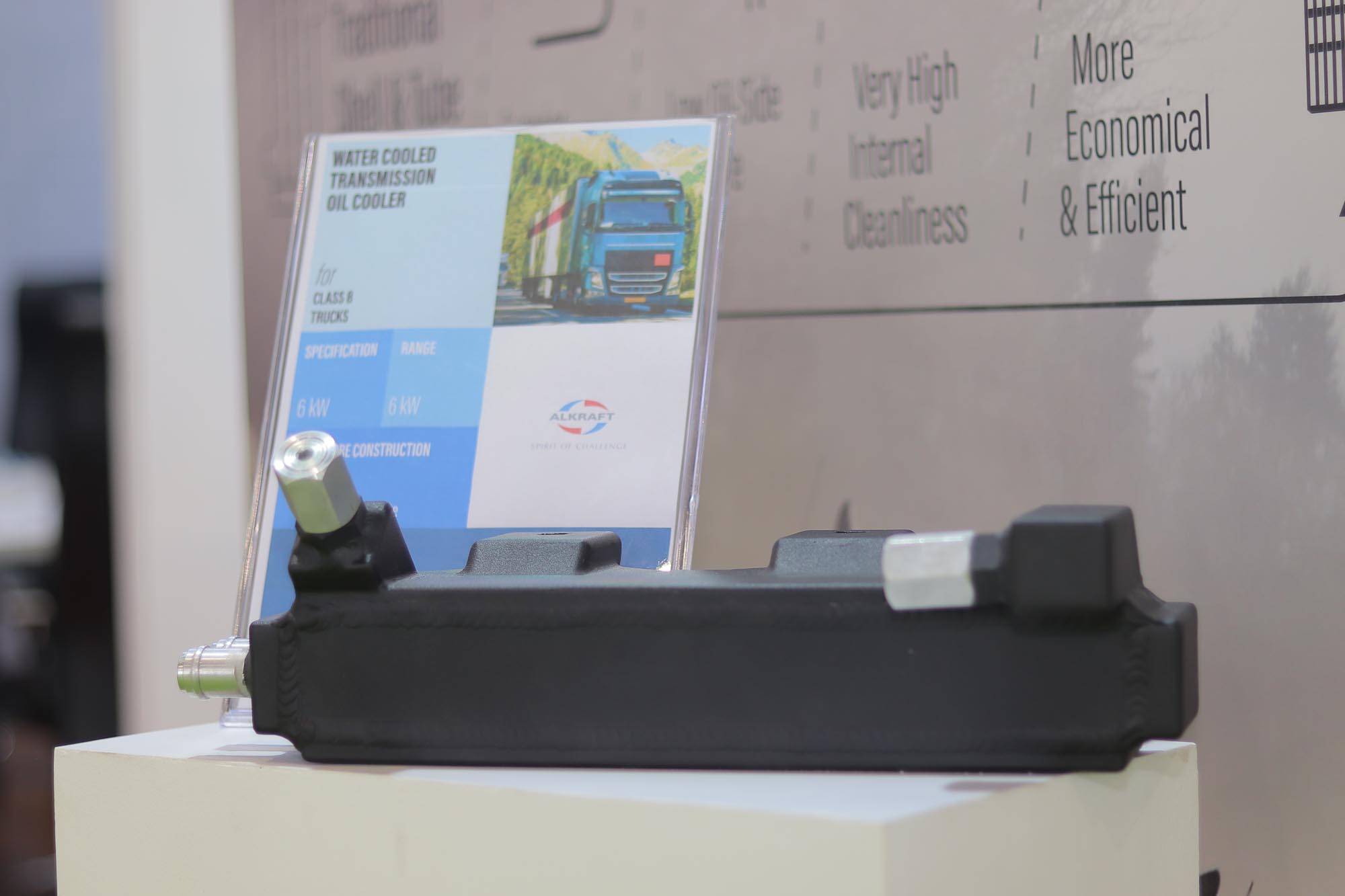 Alkraft Unveils Water-Cooled Transmission Oil Cooler for Heavy-Duty ...