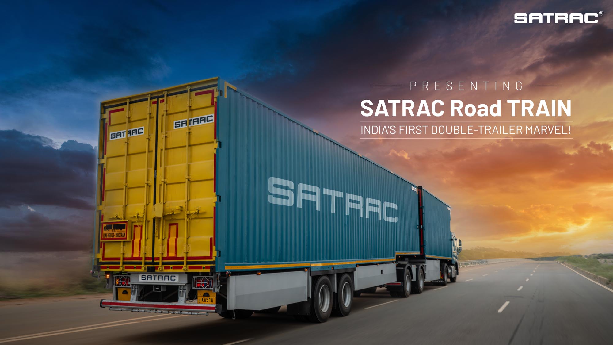 SATRAC Launches India’s First Road Train Trailers, Targets Logistics ...