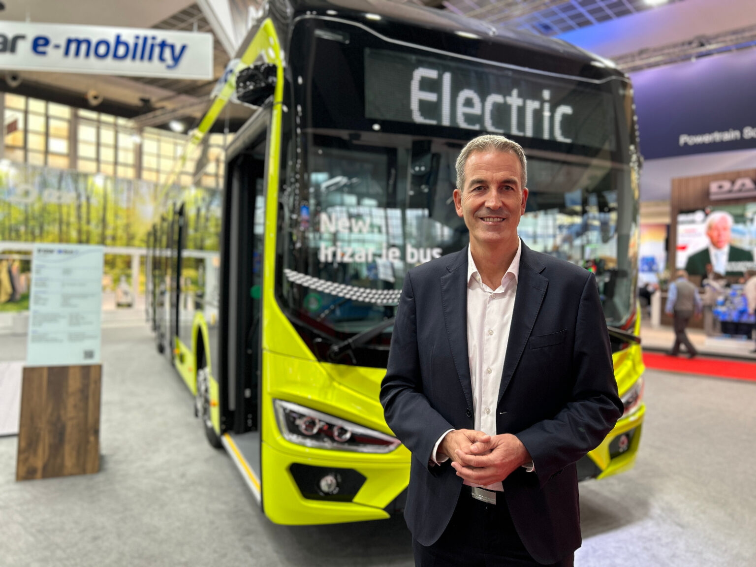 Irizar presents ie bus and i3 Normal Floor electric buses at Busworld ...