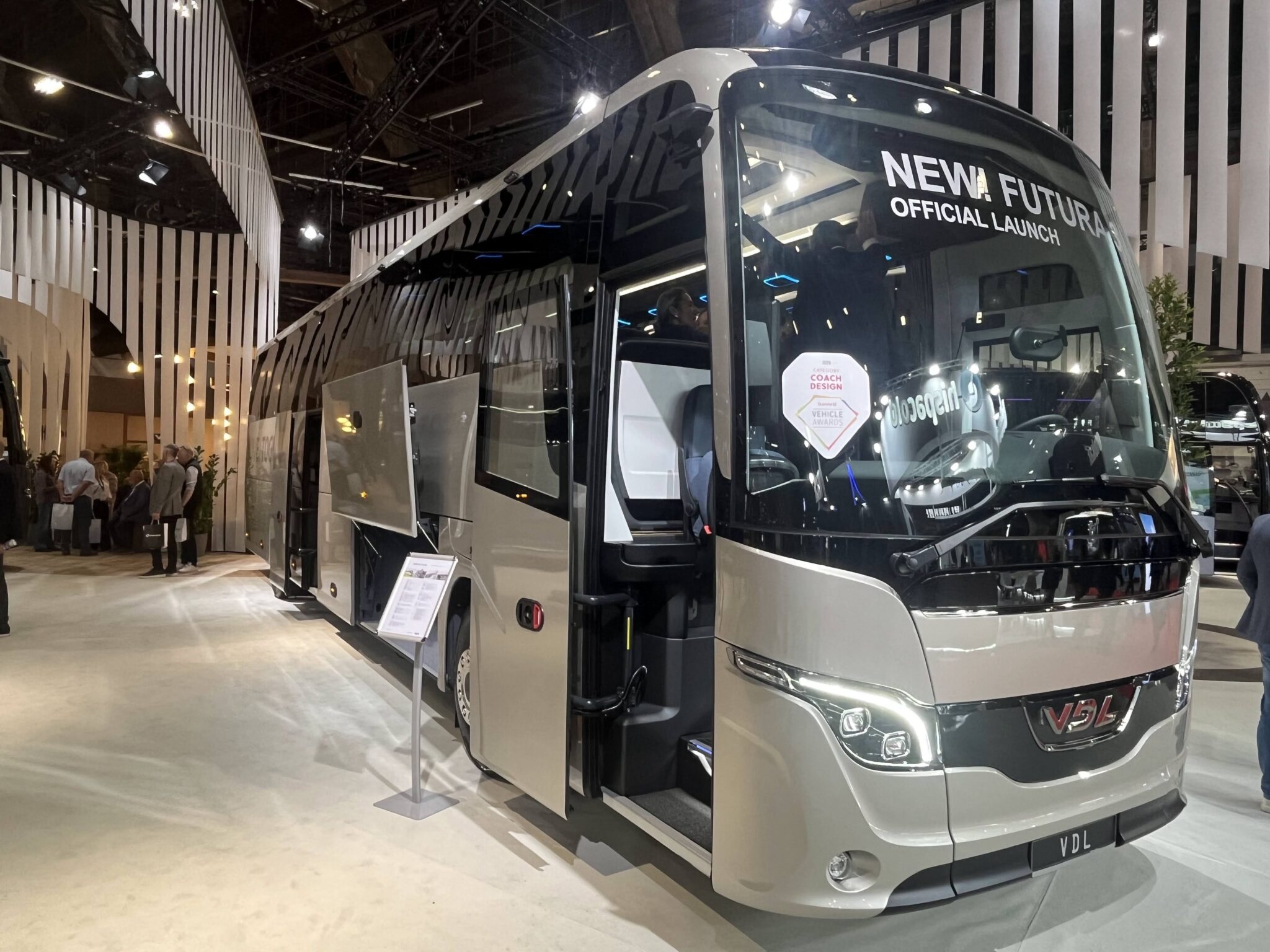 VDL Presents New Futura 3 Coach at Busworld 2025 – Motorindia