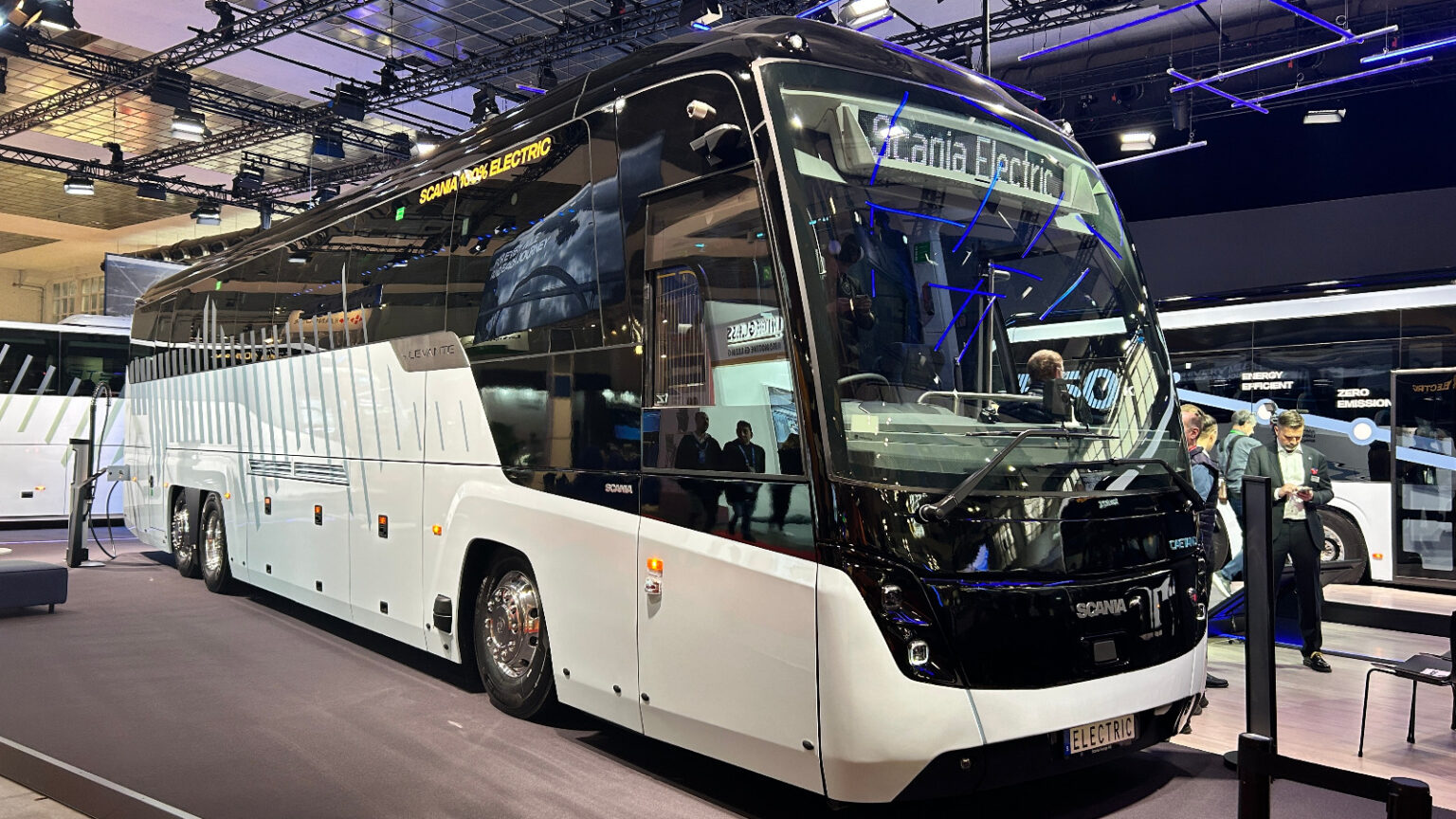 Scania launches high-floor battery-electric platform at Busworld 2025 ...