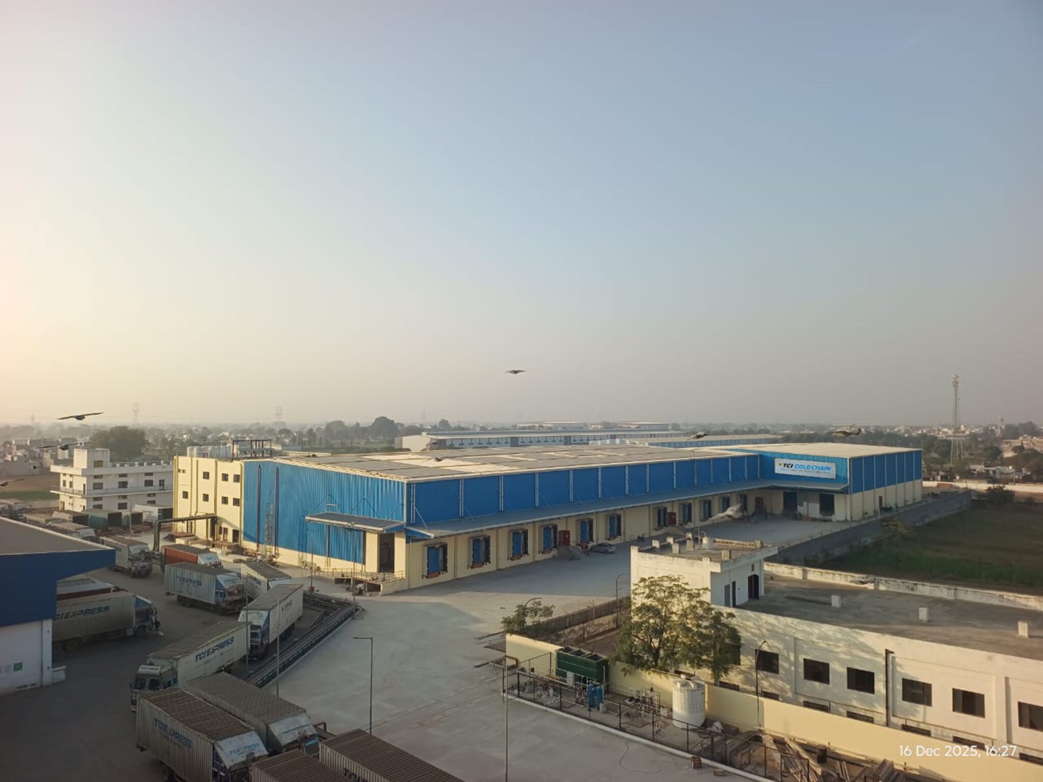 TCI Adds 1.5 Lakh Sq. Ft. Cold Chain Capacity at Taj Nagar, Gurugram ...